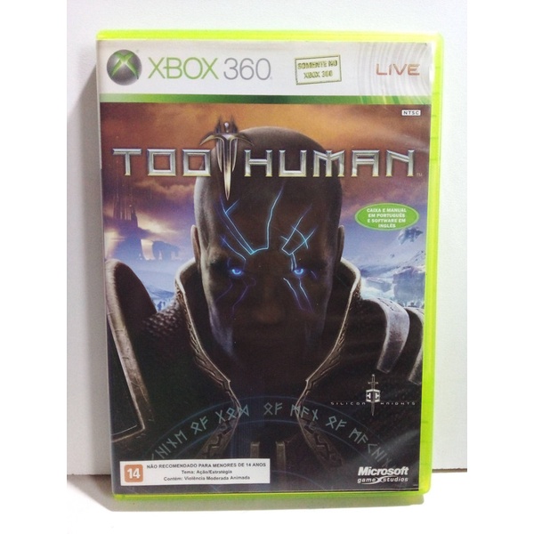 Too Human - Xbox 360 - Original | Shopee Brasil