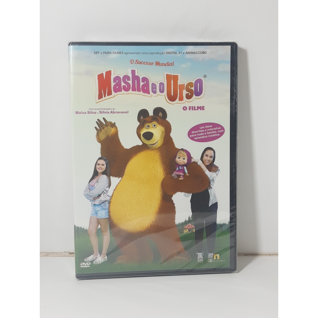 DVD Masha e o Urso - o filme (lacrado) | Shopee Brasil