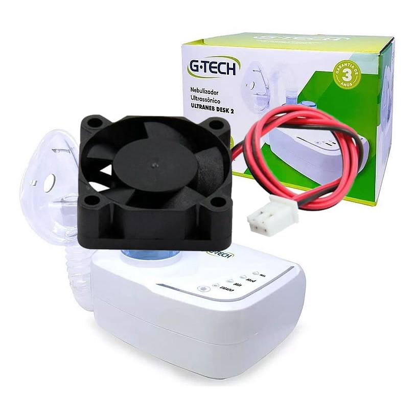 Micro Ventilador ventoinha Fan Cooler 3010 30x30x10 mm 24v Inalador ...