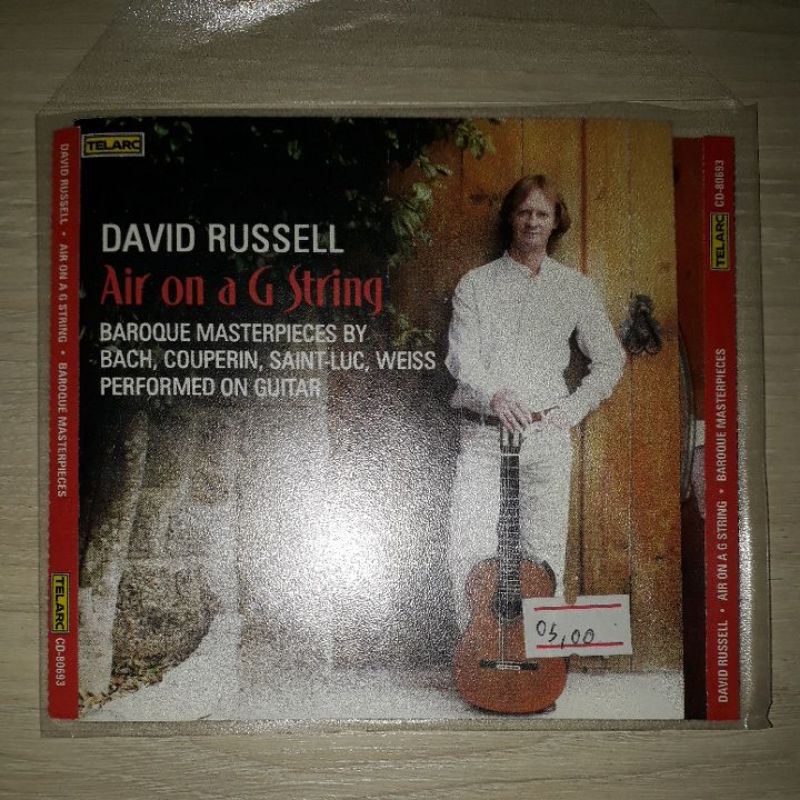 Cd David Russel - Air on a g string | Shopee Brasil
