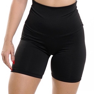 Short Modelador Feminino Zero Barriga Abdominal Com Cós Alto | Shopee ...