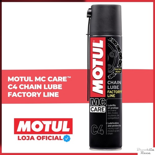 Motul C4 Mc Care Chain Lube Lubrificante De Corrente 400ml | Shopee Brasil