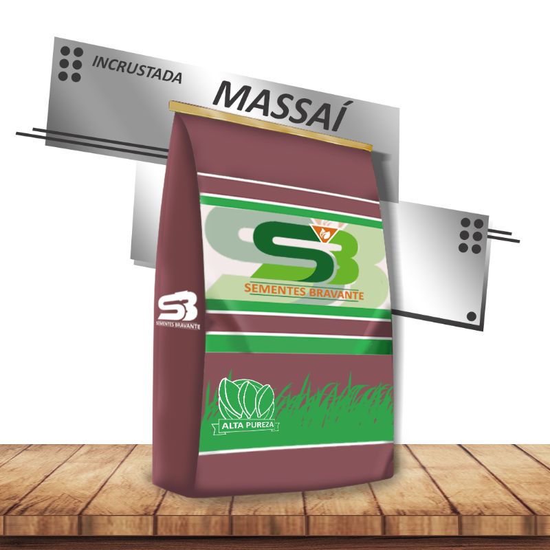 Sementes capim Massai 10kg incrustada - Sementes Massai | Shopee Brasil
