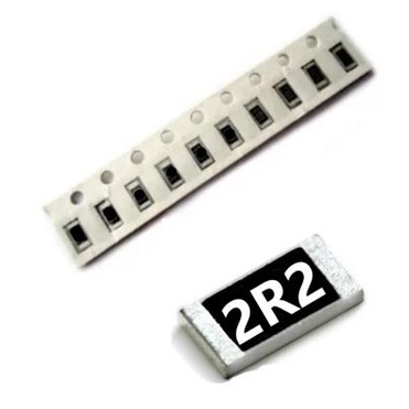 2,2 Ohms 5% 20 Unidades) Resistor Smd 1206 2r2 3.2mm X1.6mm | Shopee Brasil