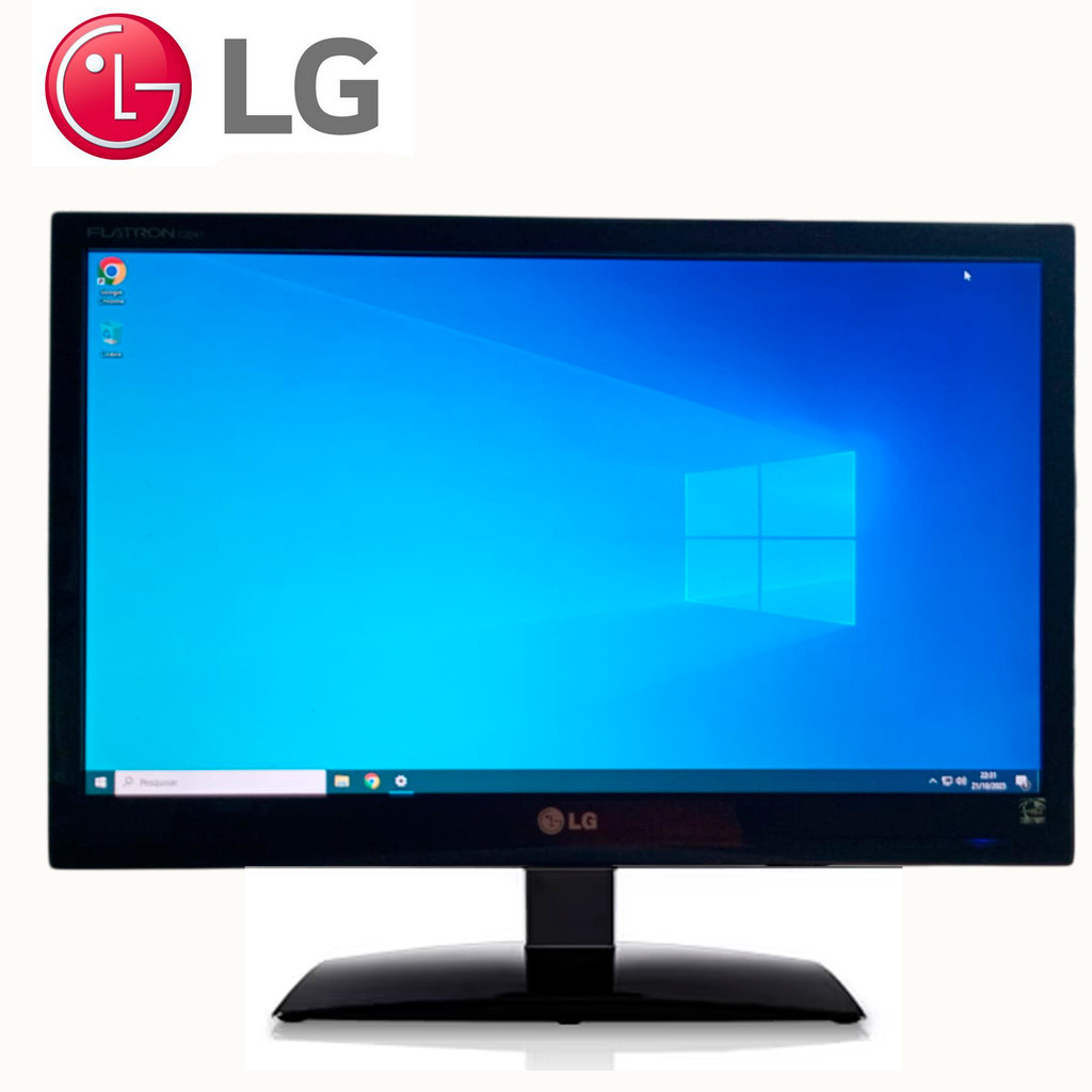 Monitor LCD FLANTON 20" E2041T-PN (USADO) | Shopee Brasil