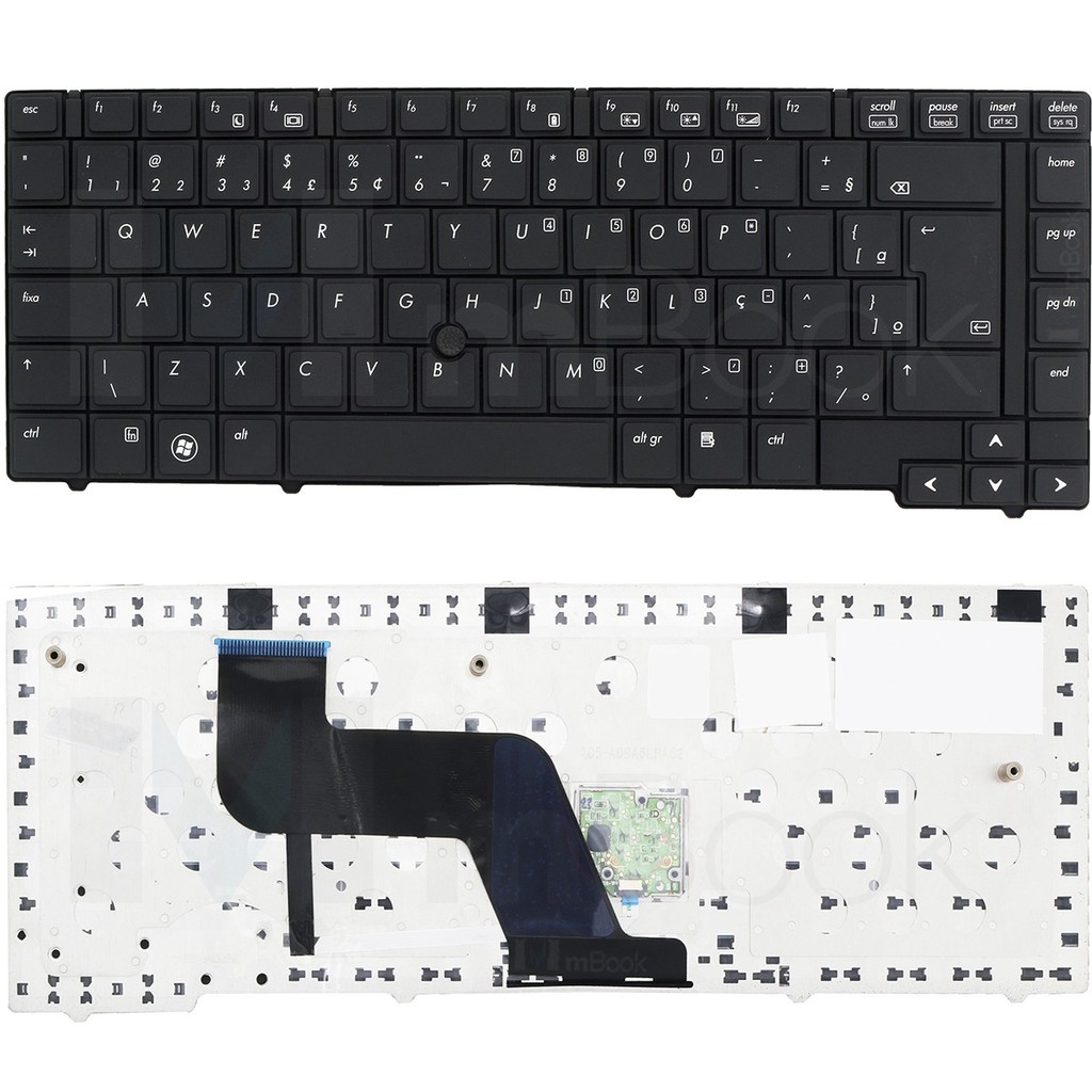 Teclado HP Elitebook 8440 8440P 8440W Com Pointing Stick | Shopee Brasil
