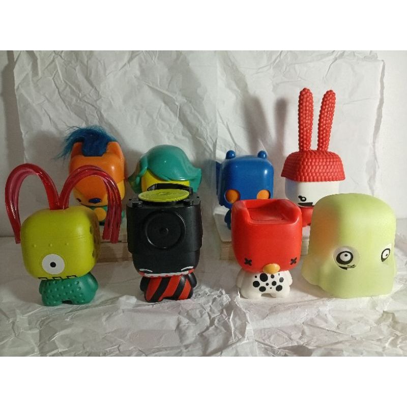 Coleção completa de brinquedos originais do McDonald’s (McLanche Feliz ...