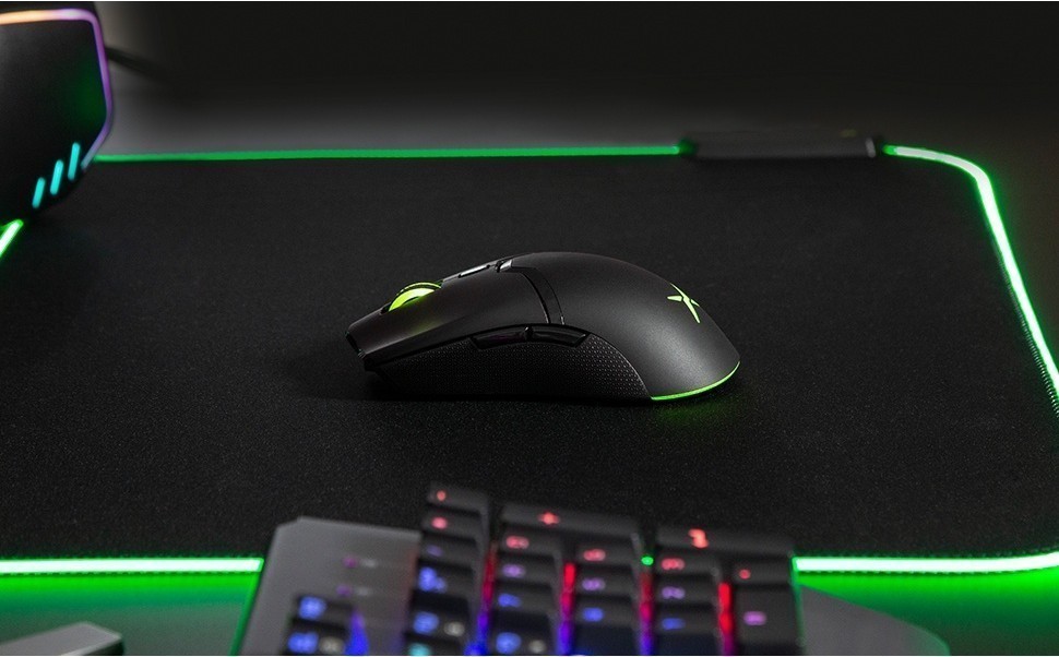 Delux M800pro M800 pro PAW3370 RGB Mouse Para Jogos Óptico Recarregável Programável Sem Fio Tipo ...