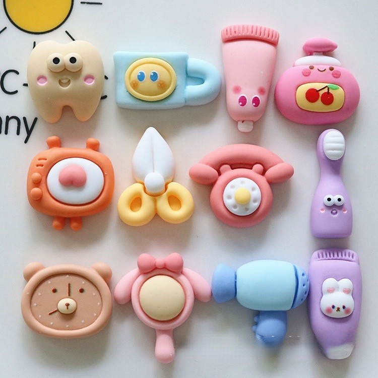 Pasta De Dente Cartoon Jibitz Secador De Cabelo Jibbits Croc Teeth croc ...