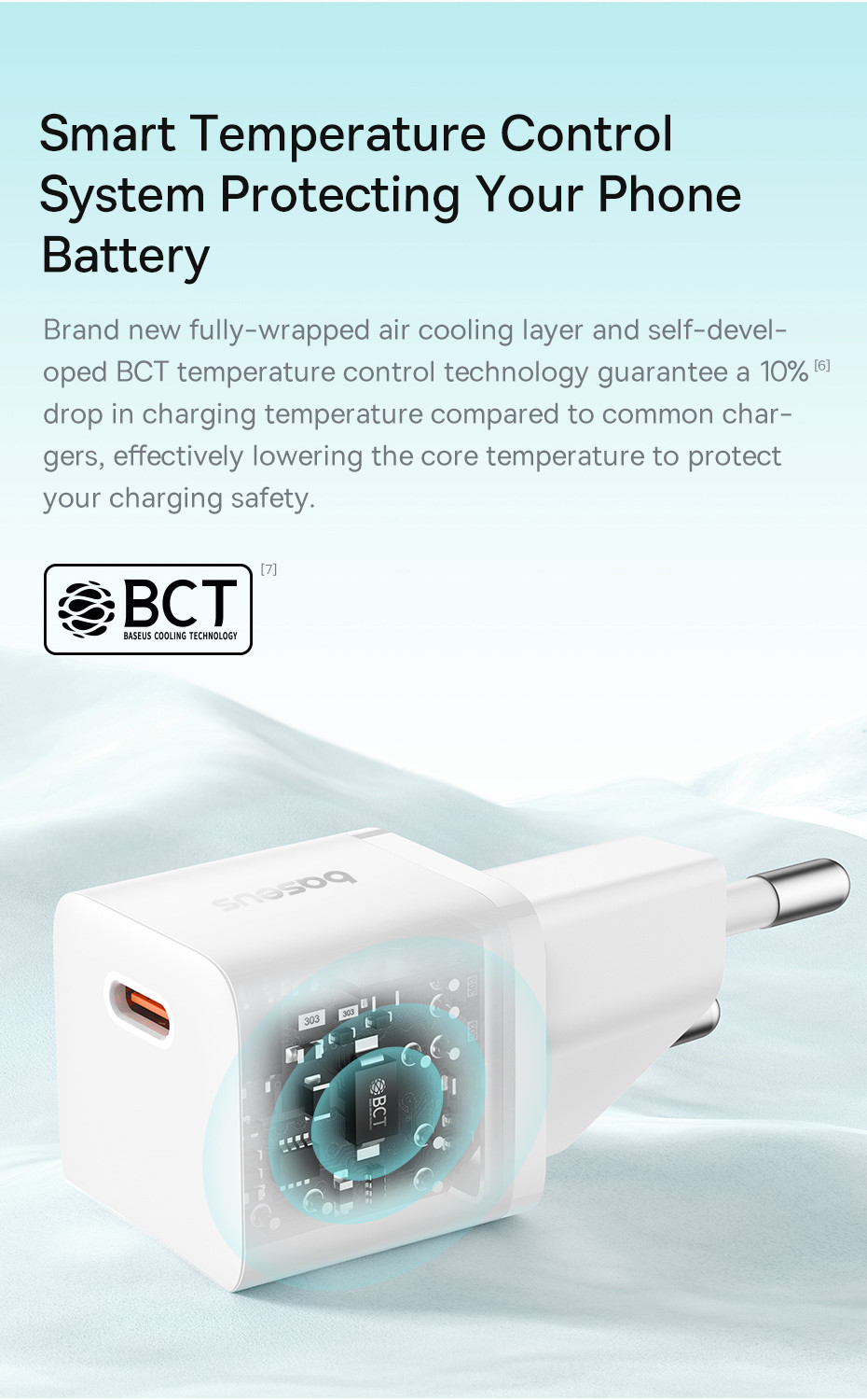 Baseus 20W GaN5 USB C Carregador Portátil Tipo Suporte De PD Carregamento Rápido Com Cabo De ...