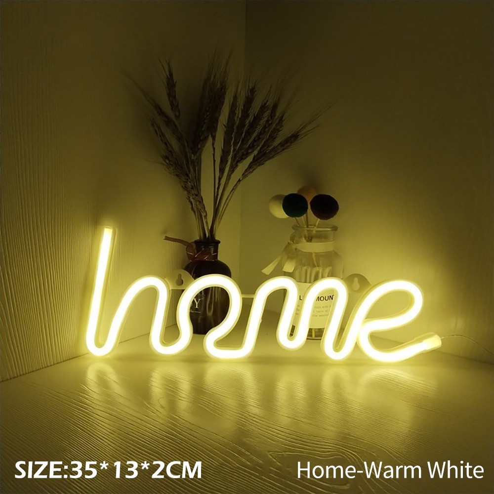 TK 】 Neon Luz LED Sinal De Fantasma Dinossauro Padrão Spaceman Home ...