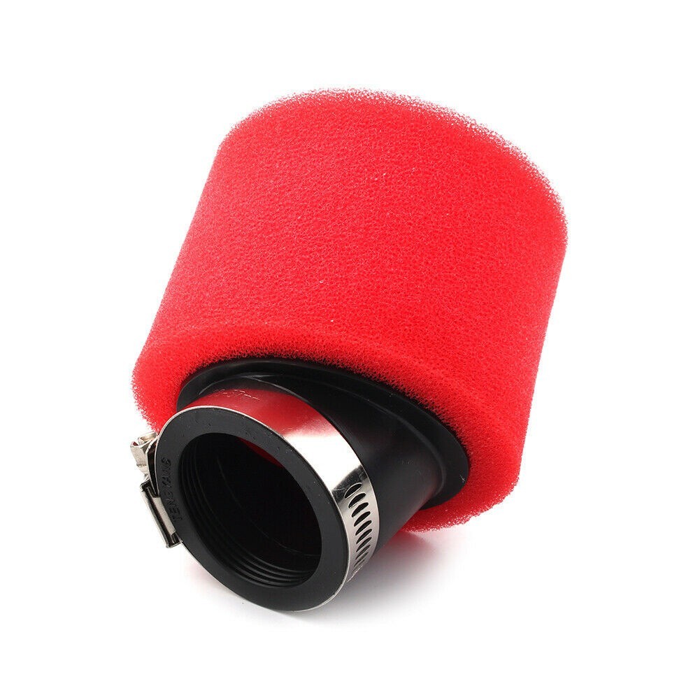 Filtro De Ar Do Motor De 50 Mm Angular Para ATV Go Kart Moped Scooter Pocket Dirt Bike Vermelho ...