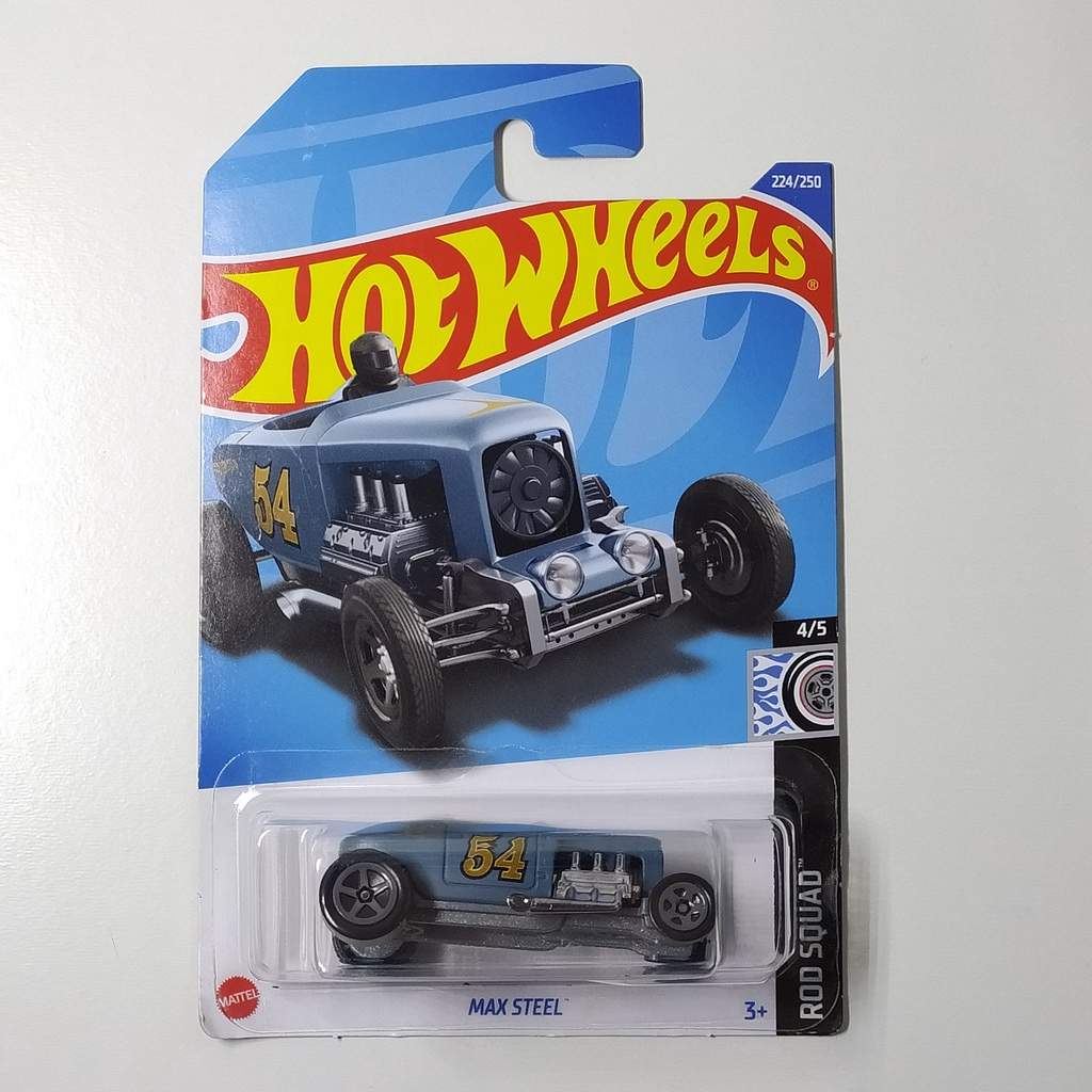 Hot Wheels Max Steel - Hot Rod - Rod Squad | Shopee Brasil