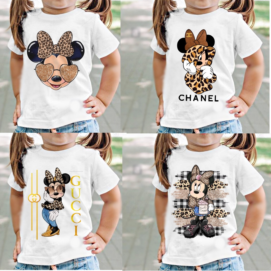 Camiseta infantil minnie oncinha, estilosa blogueirinha, mãe e filha ...