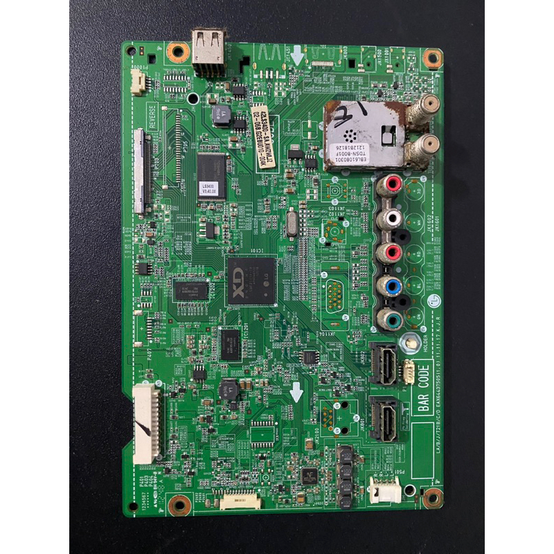 Placa Principal Tv LG 42lm3400 42ls3400 Eax64437505(1.0) | Shopee Brasil