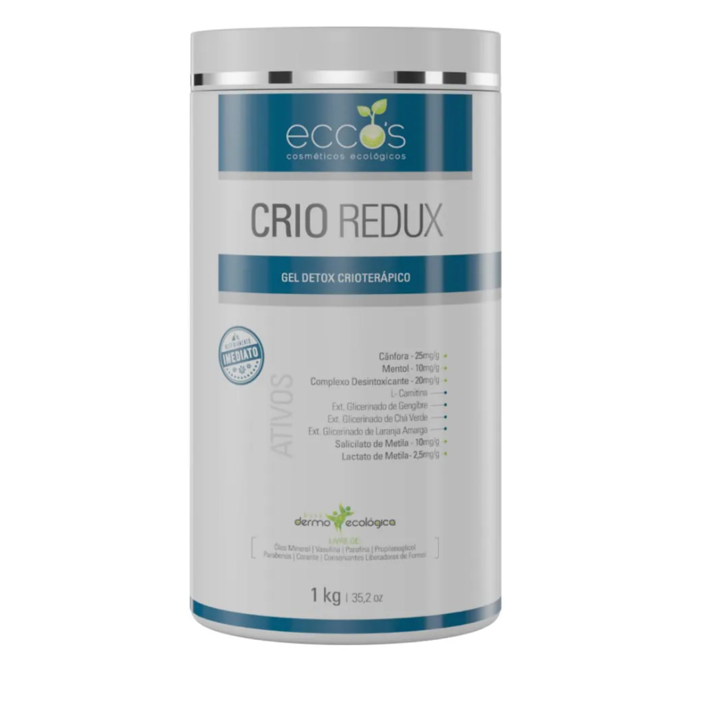 Gel Redutor de Medidas Corporal Crio Redux 1kg Eccos | Shopee Brasil