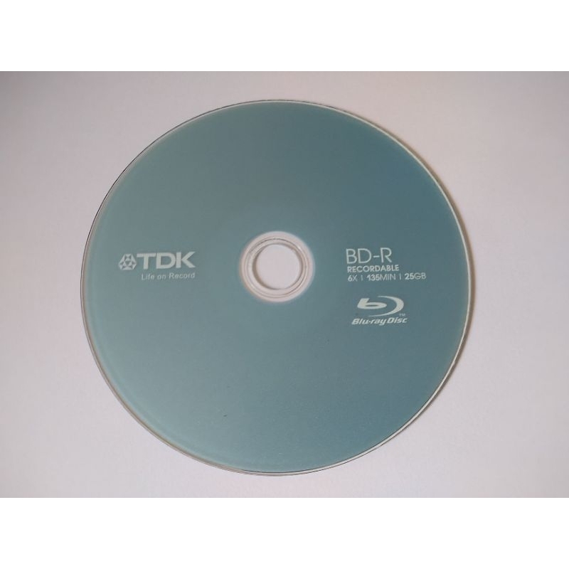 Mídia virgem TDK BD-R 25GB (5 unidades) Blu-ray logo | Shopee Brasil
