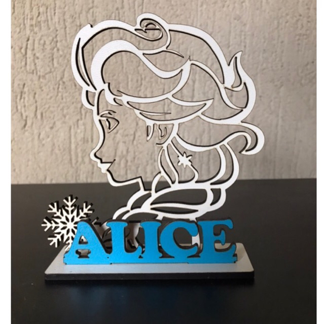 20 Lembrancinhas Frozen Personalizada Festa Nomes Centro De Mesa ...