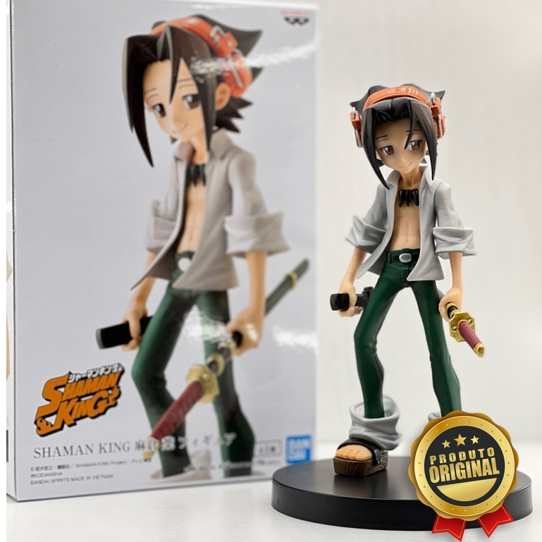 Action Figure Yoh Asakura Shaman King - Bandai Banpresto | Shopee Brasil