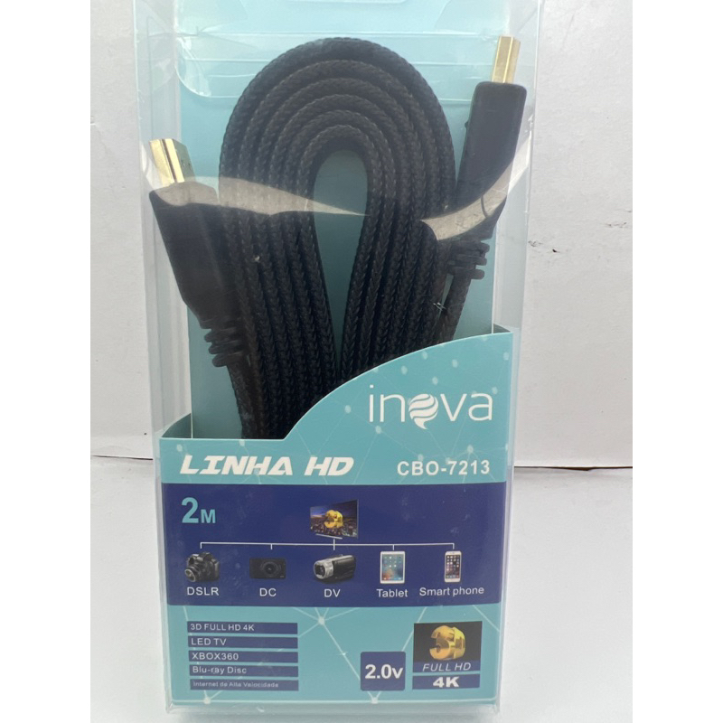 Cabo HDMI 2 metros inova cbo-7213 | Shopee Brasil