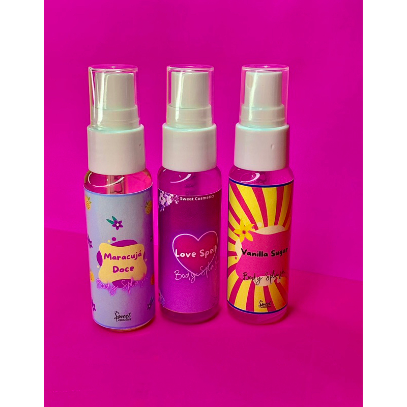 MIni Body Splash Corporal 30 ml | Shopee Brasil