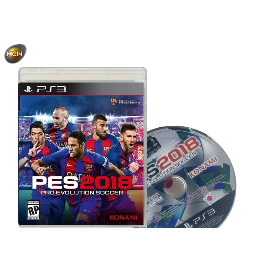 PES 2018 PS3 HEN ou CFW JOGO MIDIA FISICA CD | Shopee Brasil