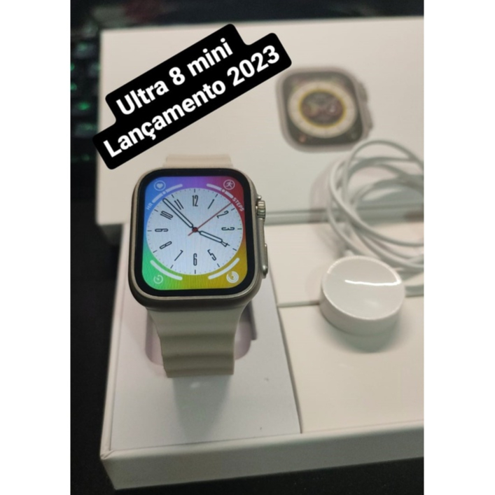 Smartwatch HW Ultra 8 mini Série 8 - 41mm - Escorrega o Preço