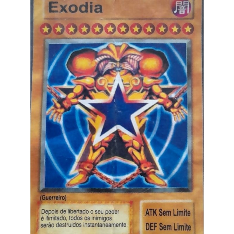 Card Yugioh GX - Exodia | Shopee Brasil