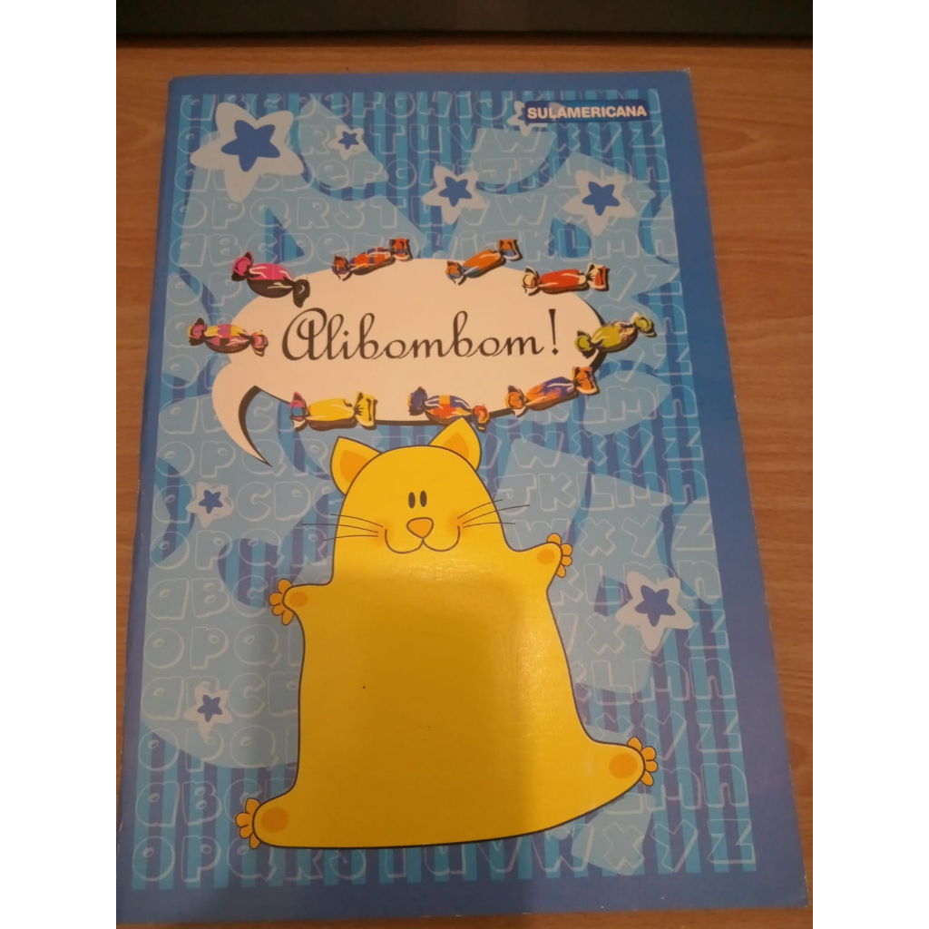 Caderno Alibombom Capa Cartão 60 Folhas Sem Pauta Sulamericana | Shopee ...