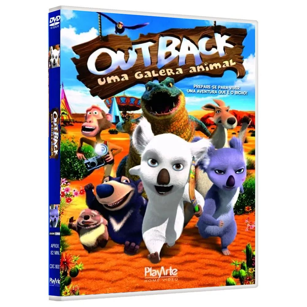 DVD Outback Uma Galera Animal Original Lacrado | Shopee Brasil