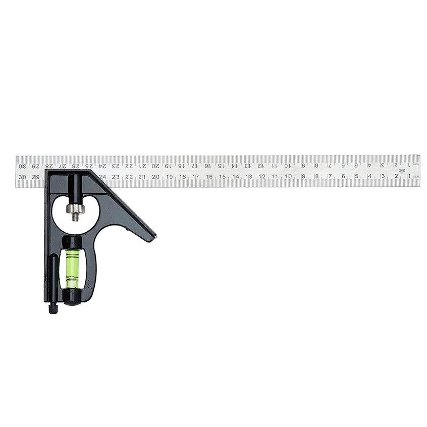 Esquadro Combinado De Aço Com Nível Ajustável 300 Mm 12 Polegadas ...