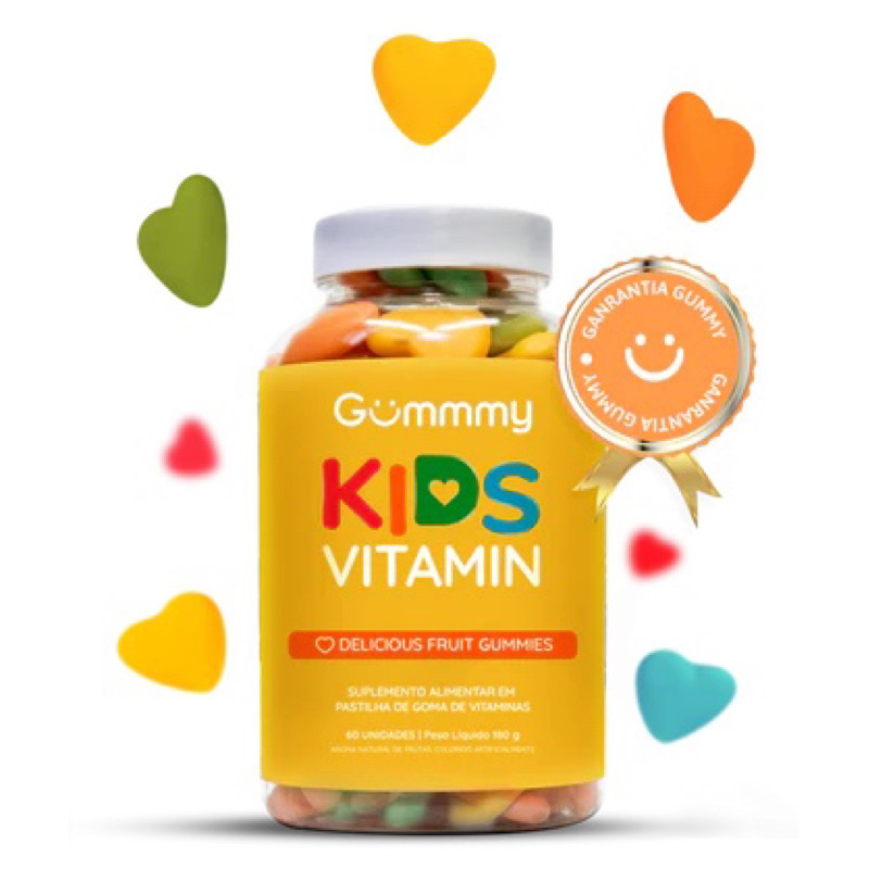 Suplemento Alimentar Gummy Kids com 60 Gummy’s | Shopee Brasil