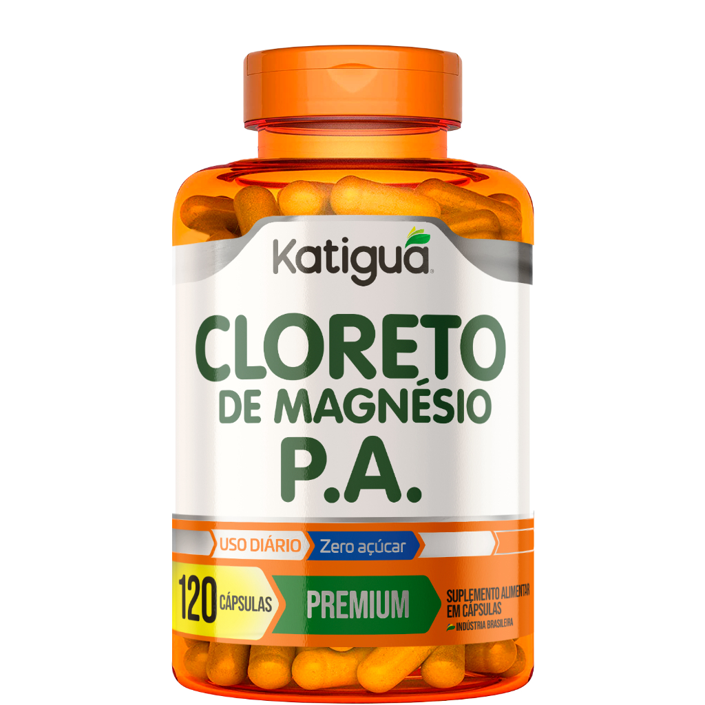 Cloreto De Magnesio P.A 120capsulas | Shopee Brasil