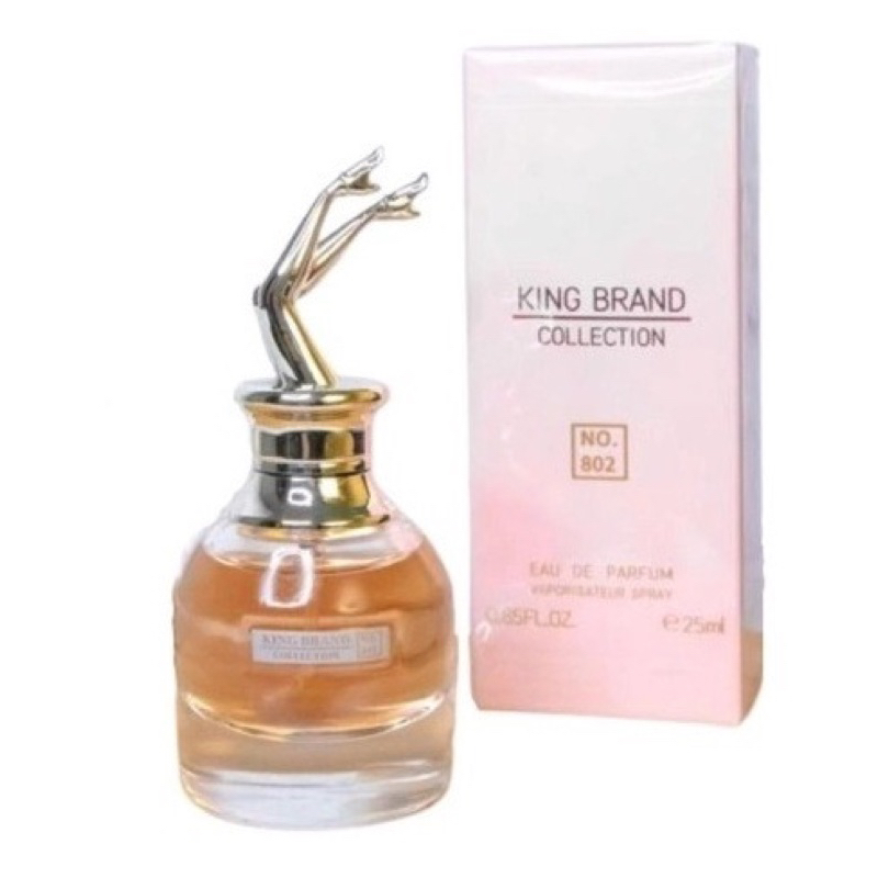 Perfume Feminino Scandal 802 King Brand Collection 25ml | Shopee Brasil