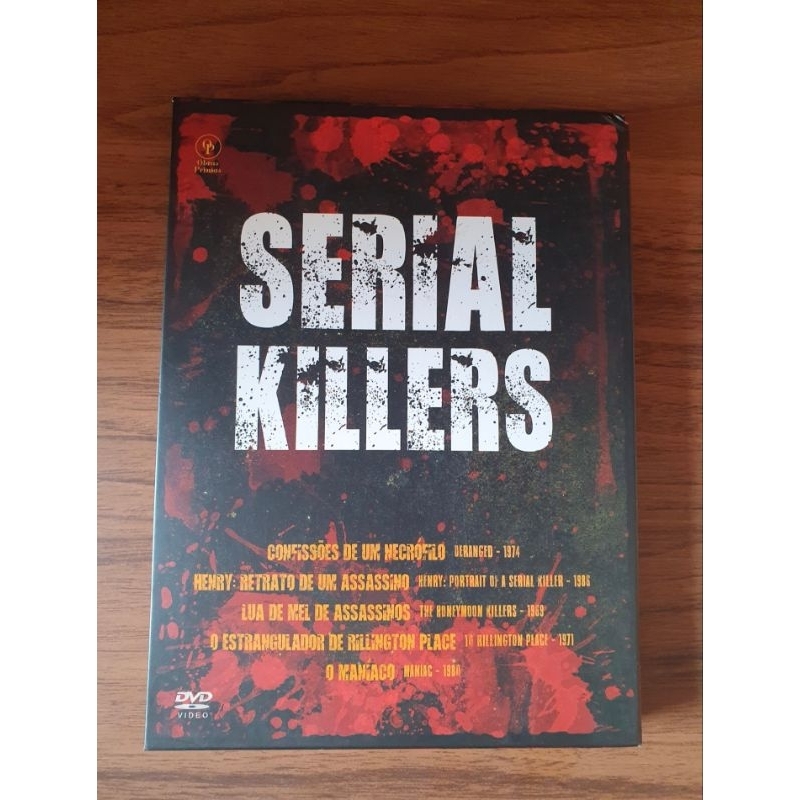 Box Serial Killers - Obras-Primas do Cinema DVD Raro | Shopee Brasil