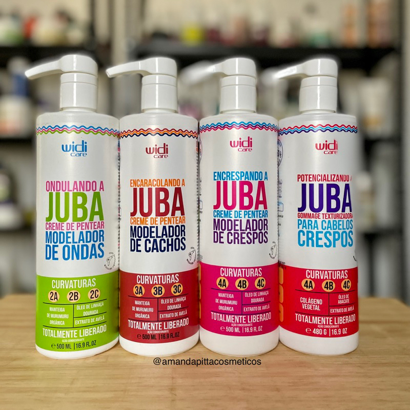 Kit Creme Juba - Ondulando, Encaracolando, Encrespando e ...