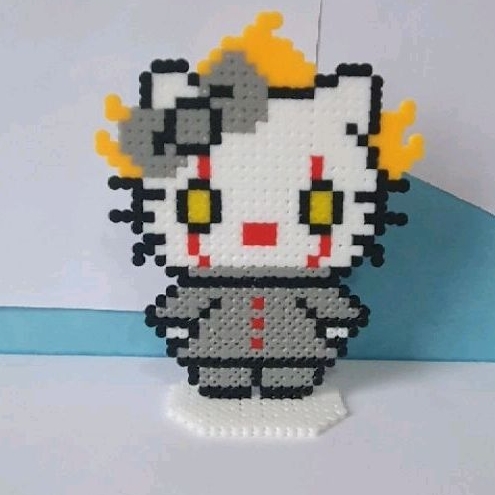 Totem Hello.Kitty em pixel art | terror | it | Shopee Brasil