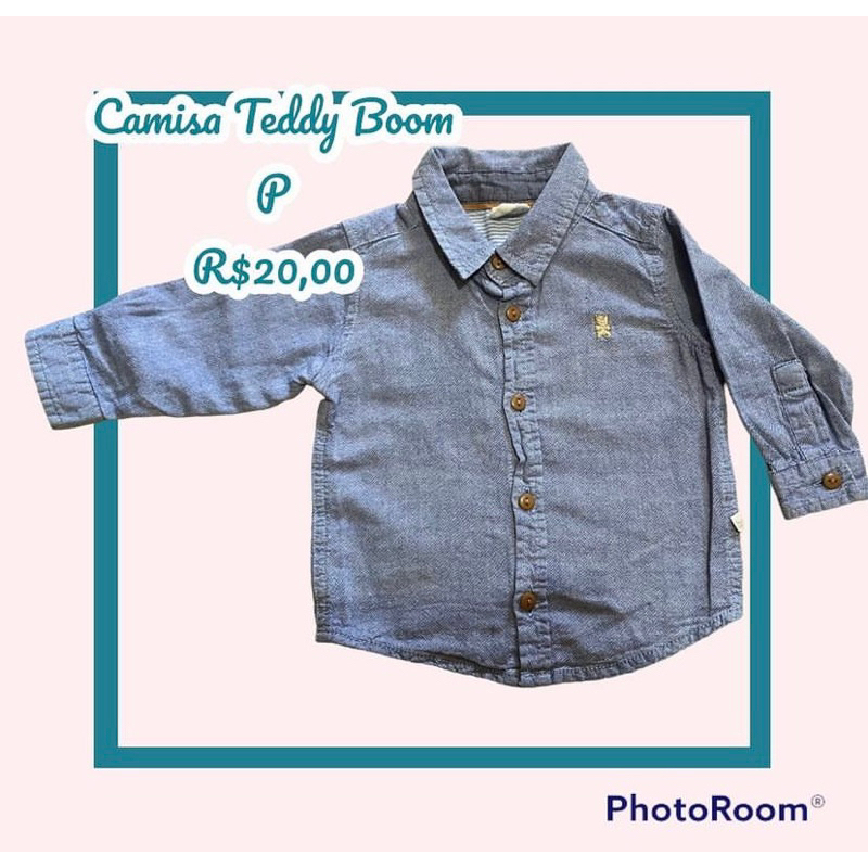 Camisa teddy boom | Shopee Brasil
