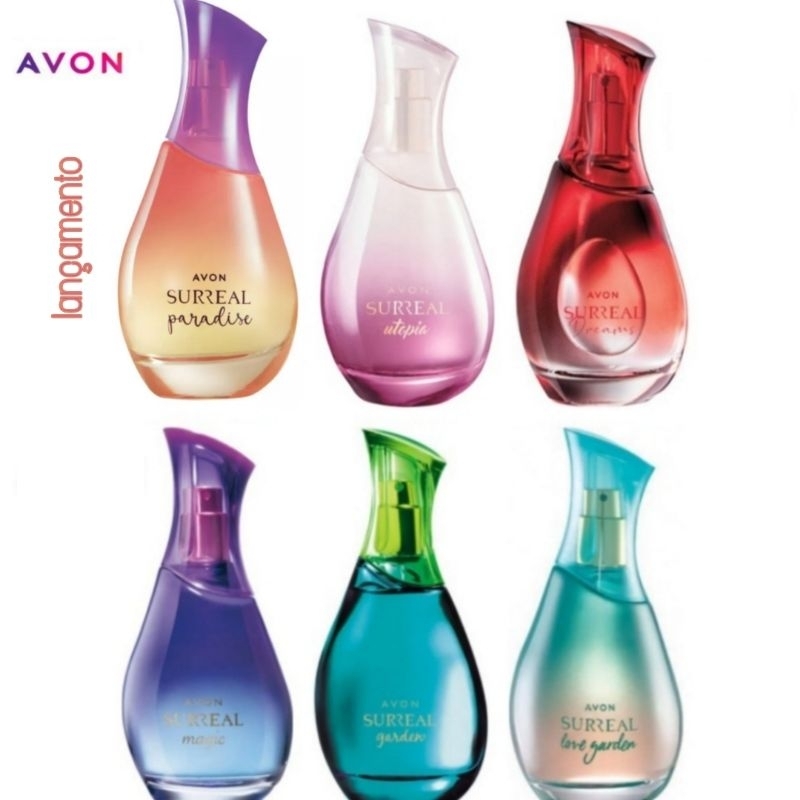 Perfume Feminino Surreal Avon 75ml- Paradise/ Utopia/ Magic/ Garden ...