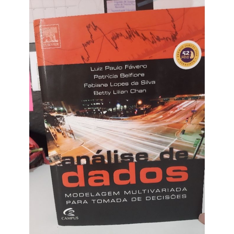 Livro Análise de Dados - Modelagem Multivariada para Tomada de Decisões ...