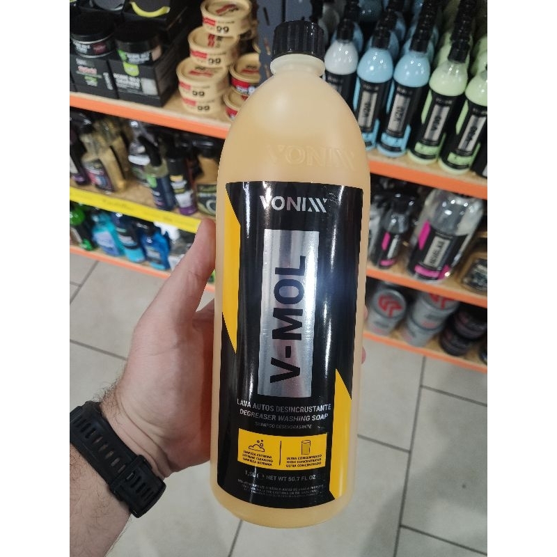 V-MOL Lava Autos Desincrustante - Vonixx (1,5L) | Shopee Brasil