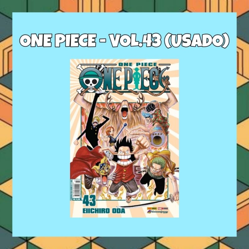 Mangá | One Piece - Volume / Vol 43 (Usado) | Shopee Brasil