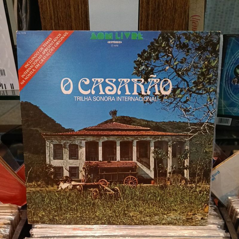LP Trilha Sonora O Casarão | Shopee Brasil