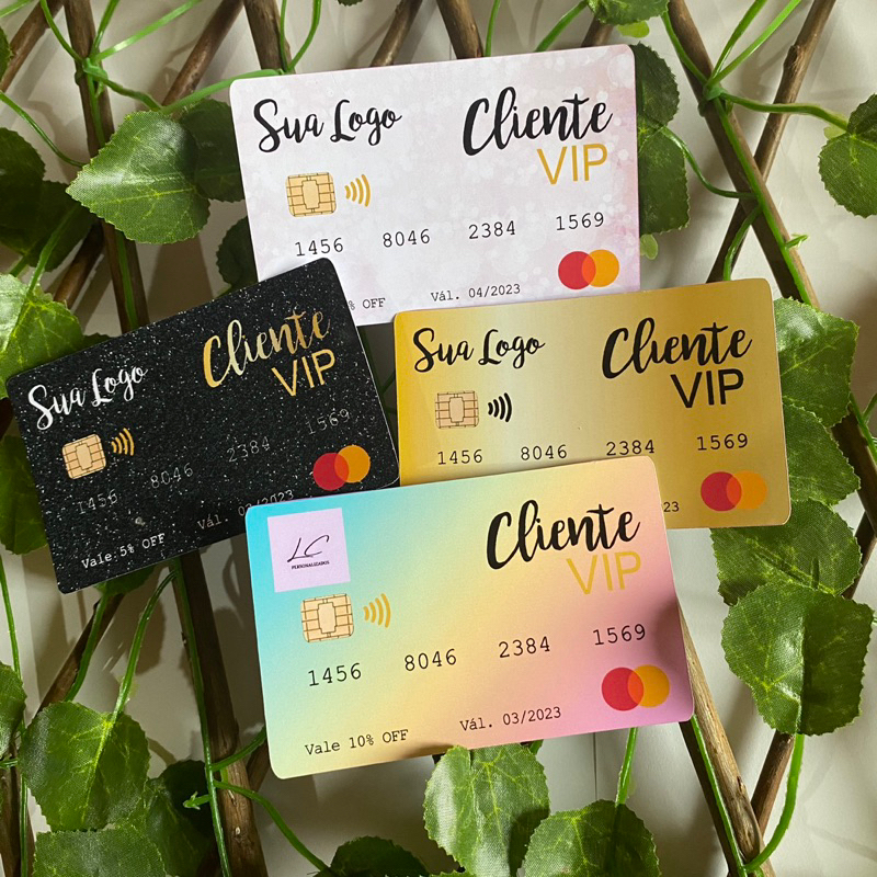 CARTÃO CLIENTE VIP - Cartão desconto, brinde cliente | 50 unidades ...