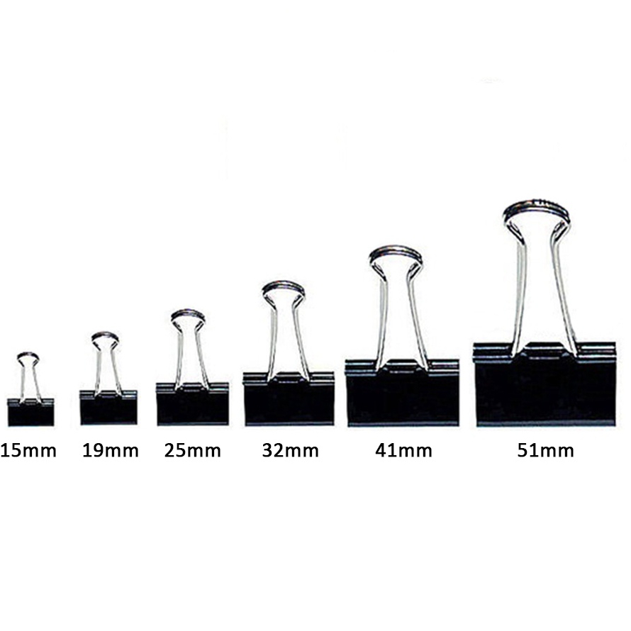 Prendedor Clips Pegador Papel Binder Metal Maozinha Clip Preto e Cores ...