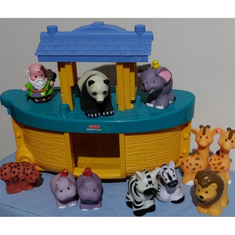 Arca de Noé Little People Fisher Price | Shopee Brasil