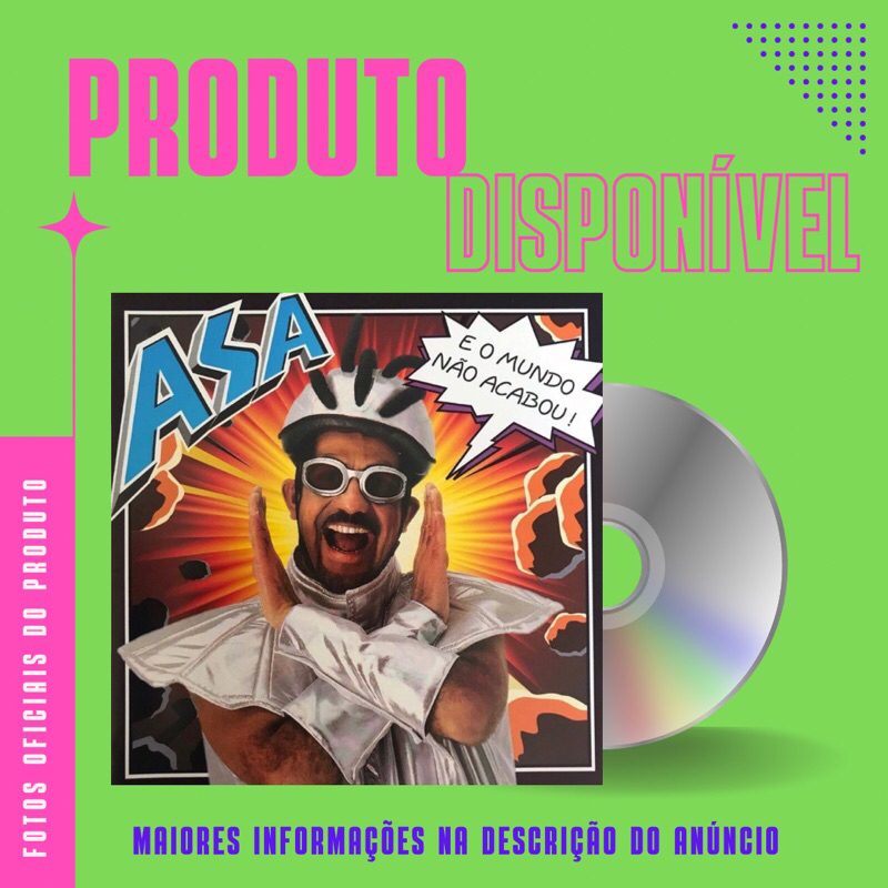 CD ASA DE ÁGUIA - E O MUNDO NÃO ACABOU | Shopee Brasil