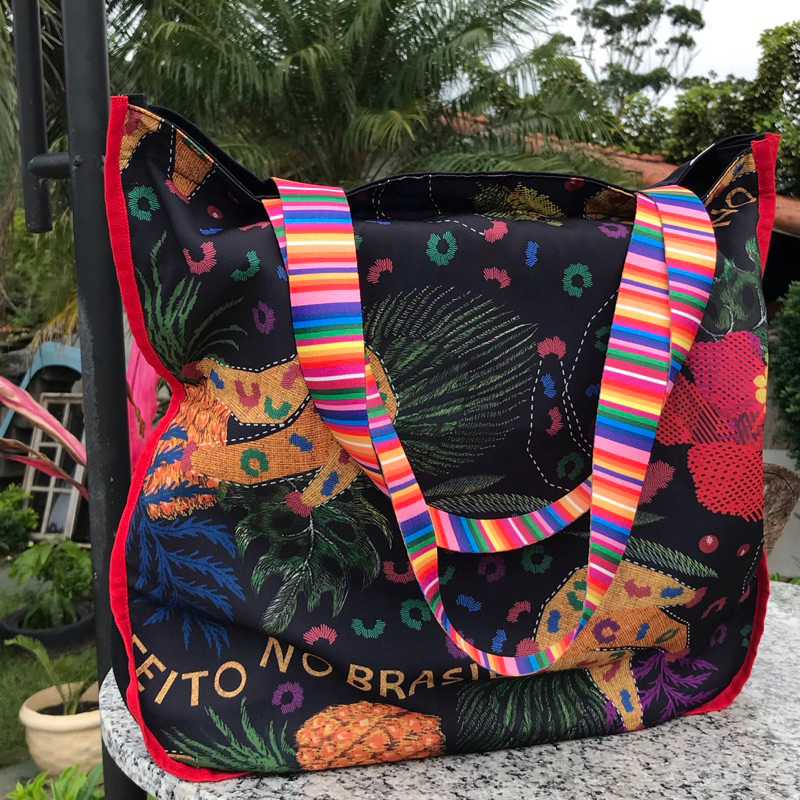 máxi bolsa estilo farm feito no Brasil /poa | Shopee Brasil
