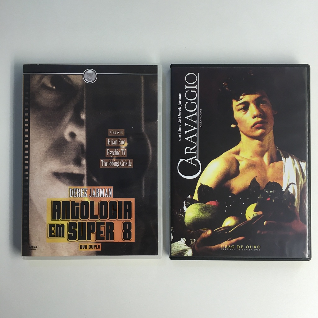 Combo DVD Derek Jarman - Caravaggio / Antologia em Super 8 [duplo], com ...