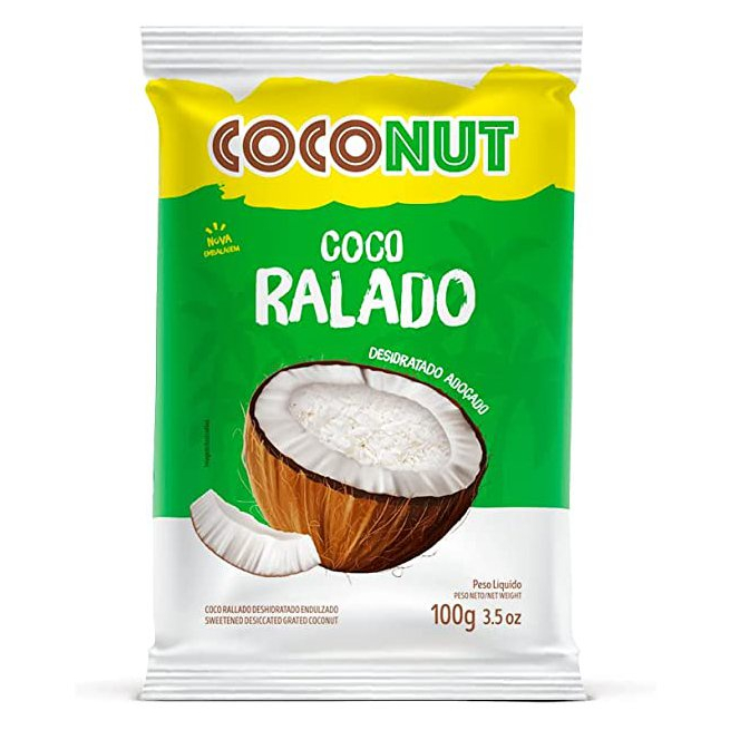 Coco Ralado Coconut 100g | Shopee Brasil